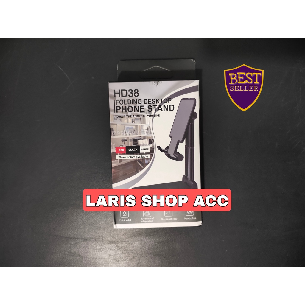 Jual stand hp holder hp dudukan hp untuk meja HD23 / hd38 | Shopee Indonesia