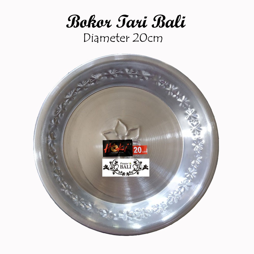 Jual Bokor Ukir Aluminium Tebal Uk. 20cm | Shopee Indonesia