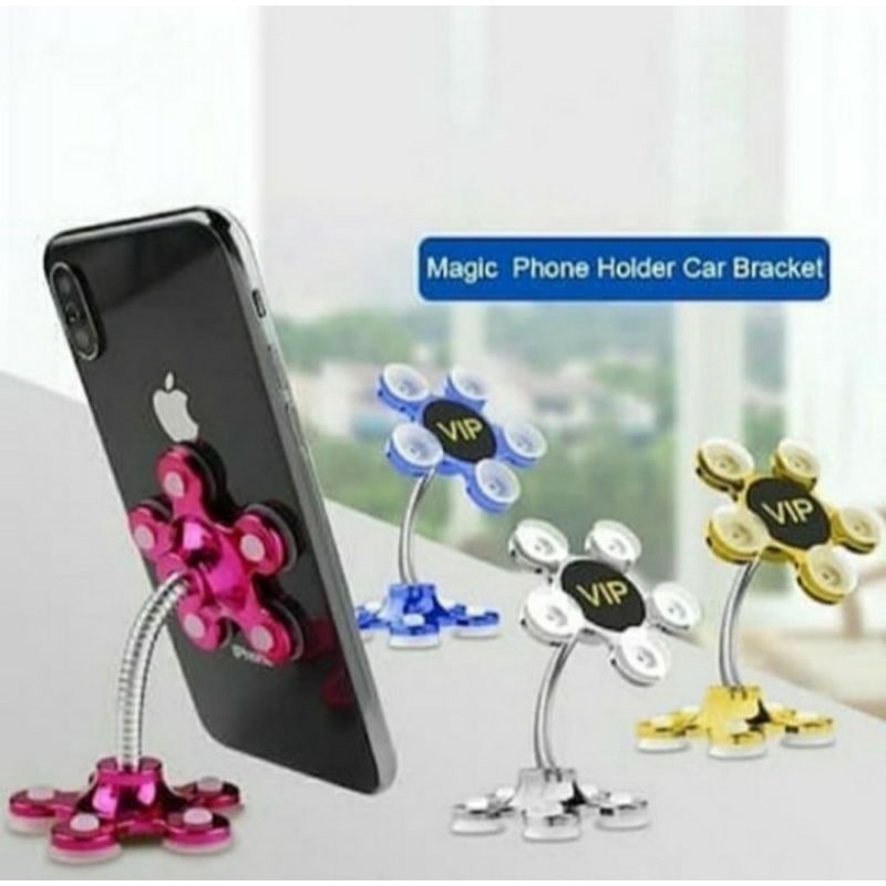 Jual PHONE HOLDER BUNGA GURITA FLEKSIBLE HOLDER MODEL BUNGA TENTACLE ...