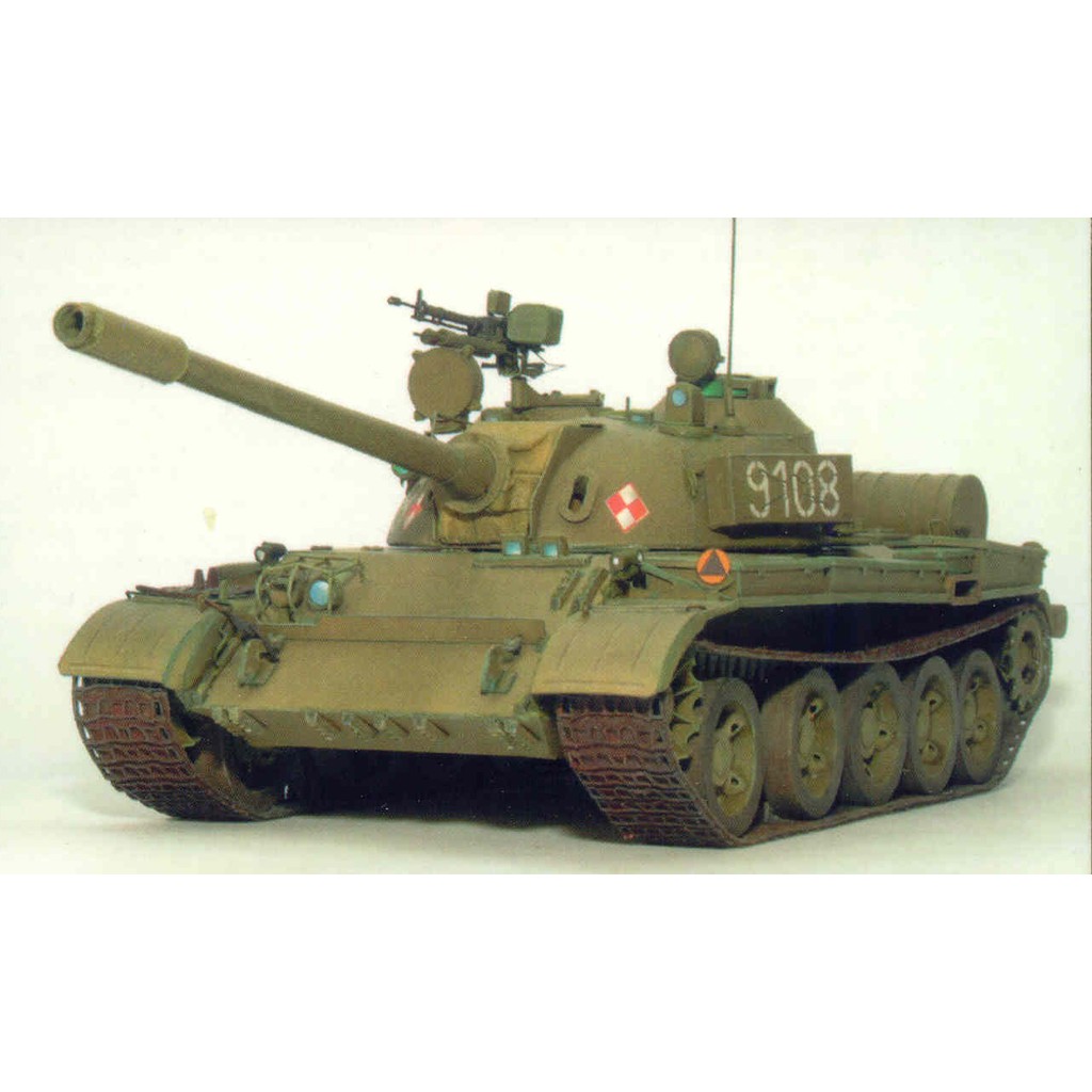 Jual DIY Model Kertas Militer Modern Tank Tempur Uni Soviet T-55A ...