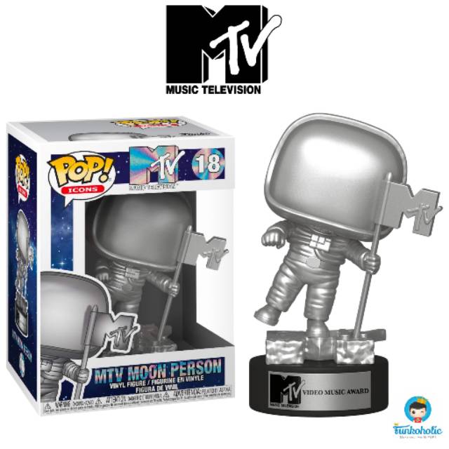 Jual Funko POP! Icons MTV Music Television - MTV Moon Person #18 ...