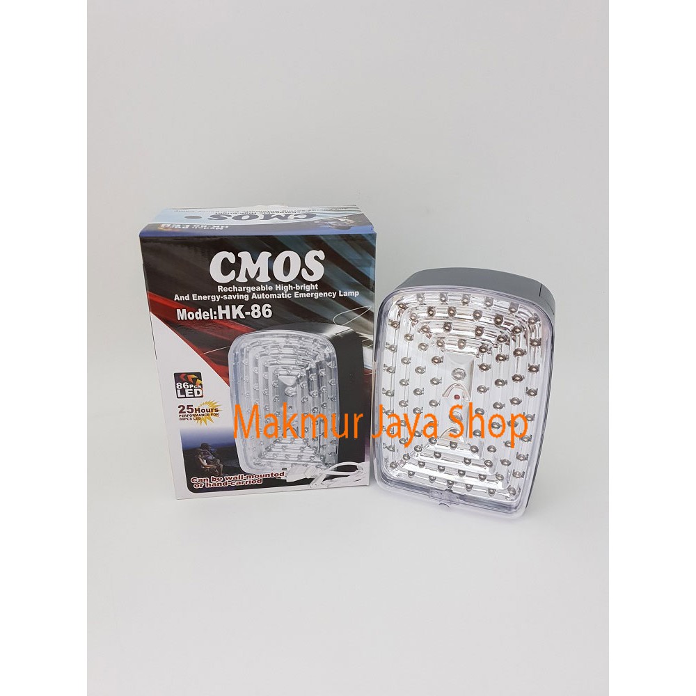Jual Lampu Emergency CMOS HK-86 Emergency Lamp Cmos HK86 | Shopee Indonesia