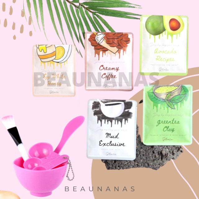 Jual [NNS SKINCARE] FREE MANGKOK Masker Organik By Lea Gloria / Face ...