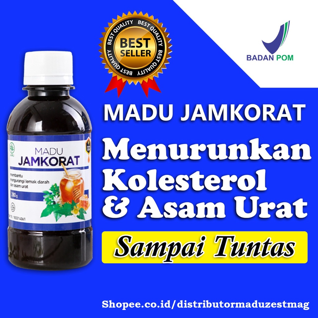 Jual Madu Jamkorat ASLI - madu kolesterol - obat kolesterol dan asam ...