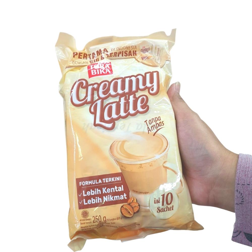 Jual Torabika Creamy Latte Tanpa Ampas 250gr isi 10 sachet @25gr ...