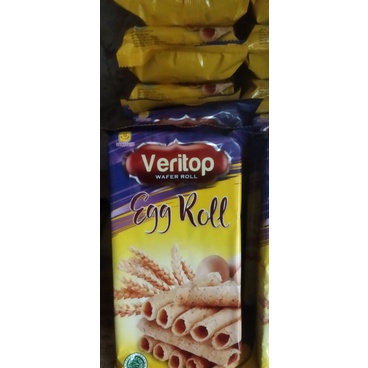 Jual Veritop wafer egg roll 80 gram | Shopee Indonesia
