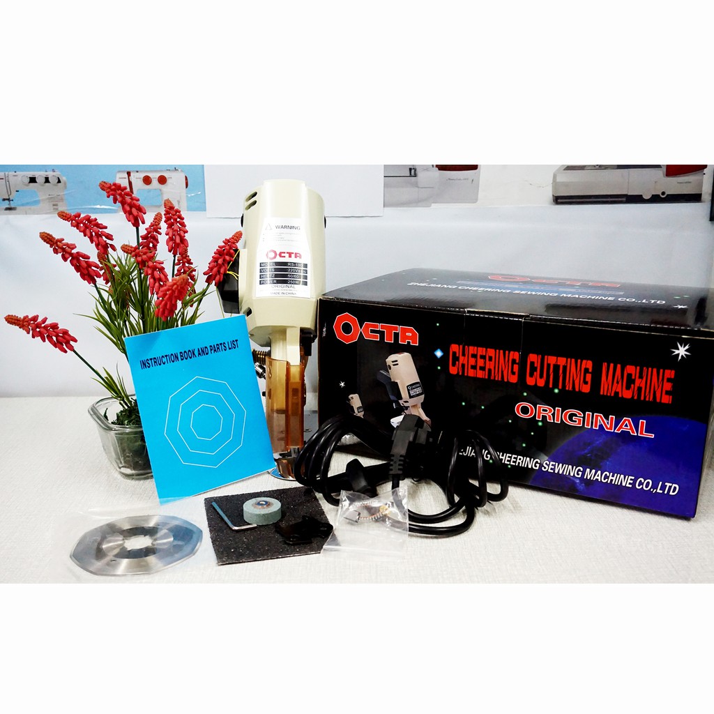 Jual mesin potong kain merk Octa Mesin potong Kain 3 1/5" | Shopee ...
