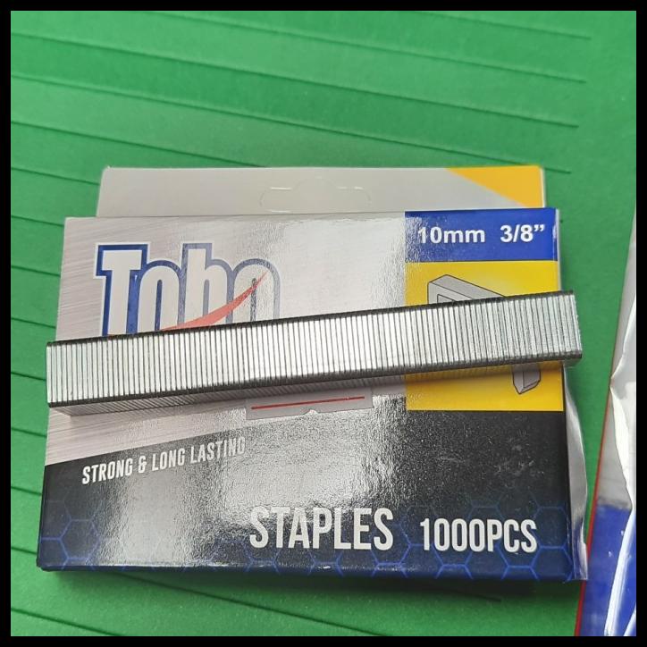 Jual Isi Stapler Tembak Toho 10Mm 3/8Inch Staples Besar 1 Pack | Shopee ...