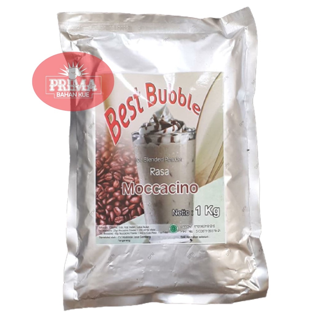 Jual BEST BUBBLE RASA MOCCACINO 1 KG | Shopee Indonesia