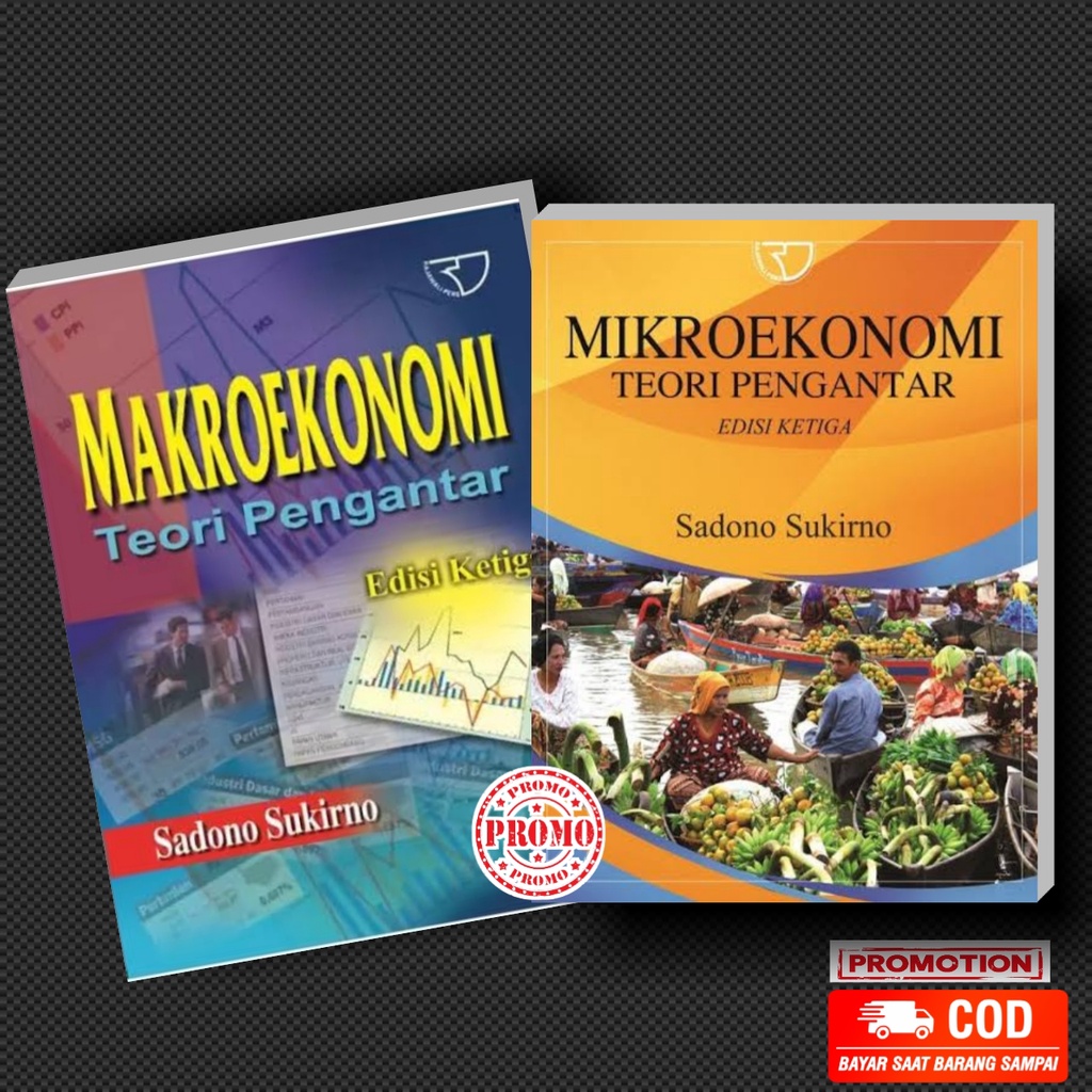 Jual Buku Sadono Sukirno / Makroekonomi dan Mikroekonomi Teori ...