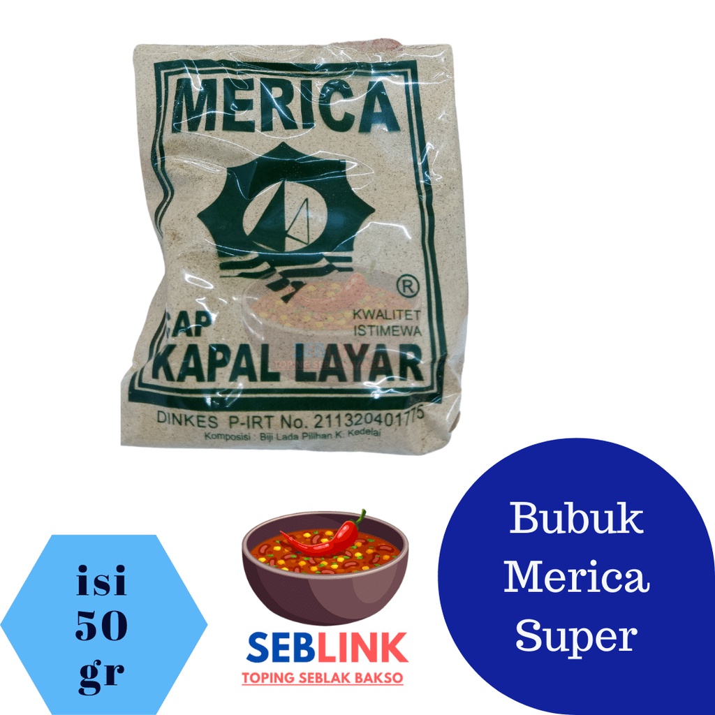 Jual Bubuk Merica Super Cap Kapal Layar | Shopee Indonesia