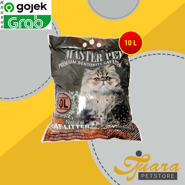 Jual Pasir Kucing wangi Gumpal Clumping Master 10 Litter | Shopee Indonesia