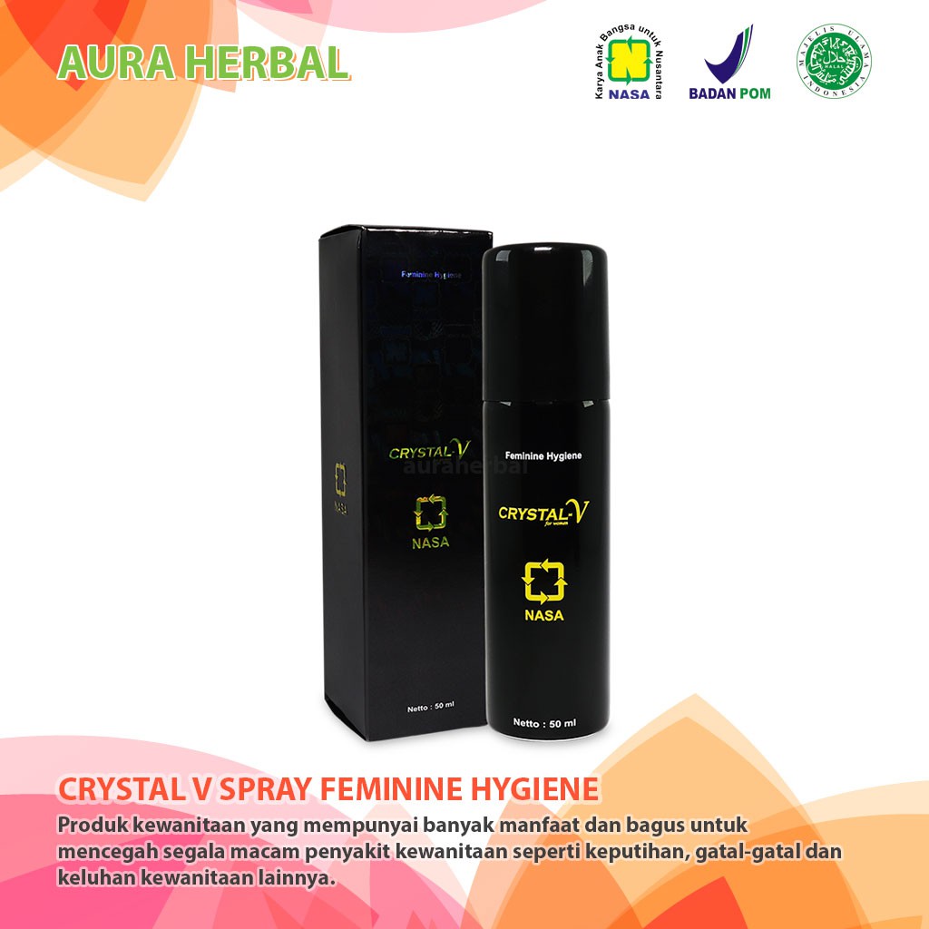 Jual Crystal V Spray Feminine Hygiene Asli NASA - Mengatasi Masalah ...