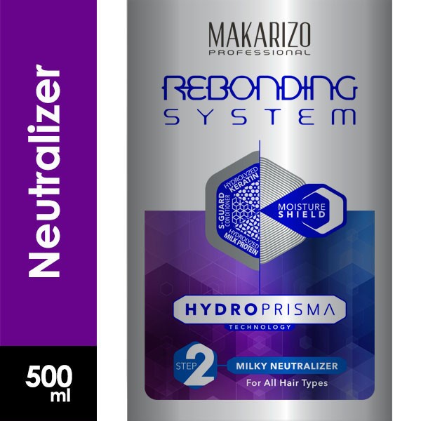Jual Makarizo Professional Rebonding System HydroPrisma Straightening Milky | Shopee Indonesia