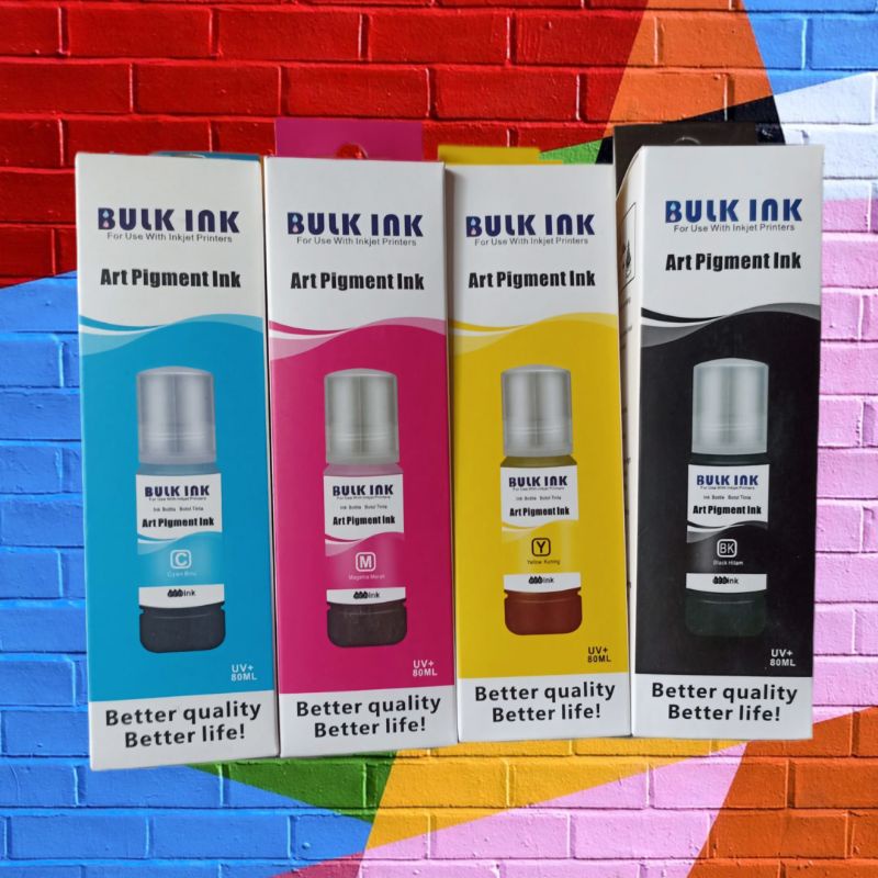 Jual TINTA ART PIGMENT / ART PAPER BULK INK | Shopee Indonesia