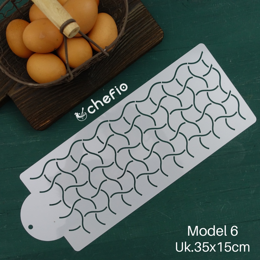 Jual Cake Stencils Lace Pattern Motif Batik Stensil Cake Dekorasi Kue ...