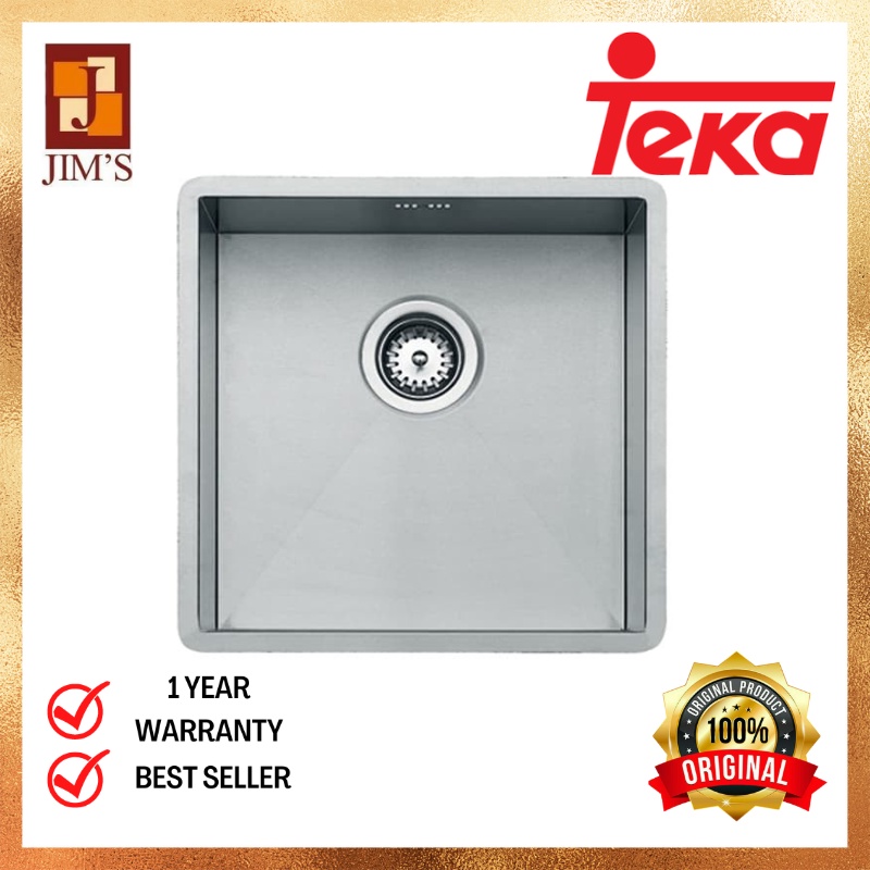 Jual TEKA Kitchen Sink Undermount BE Linea 40.40 R15 | Shopee Indonesia