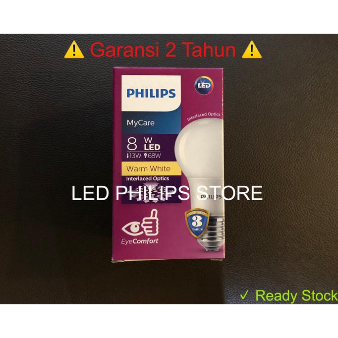 Jual BE5T QUALITY Lampu Bohlam LED Philips 9 Watt Kuning/Warm White (9W 9 W 9Watt) | Shopee ...
