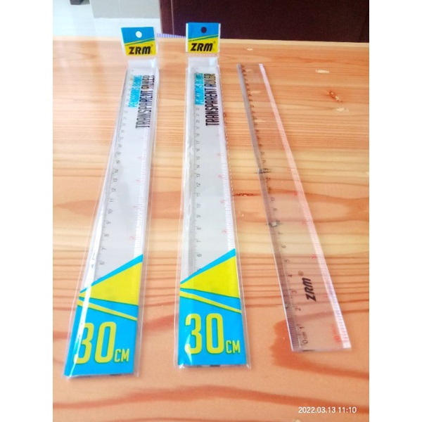 Jual Penggaris plastik 30 cm zrm - 1 pcs | Shopee Indonesia