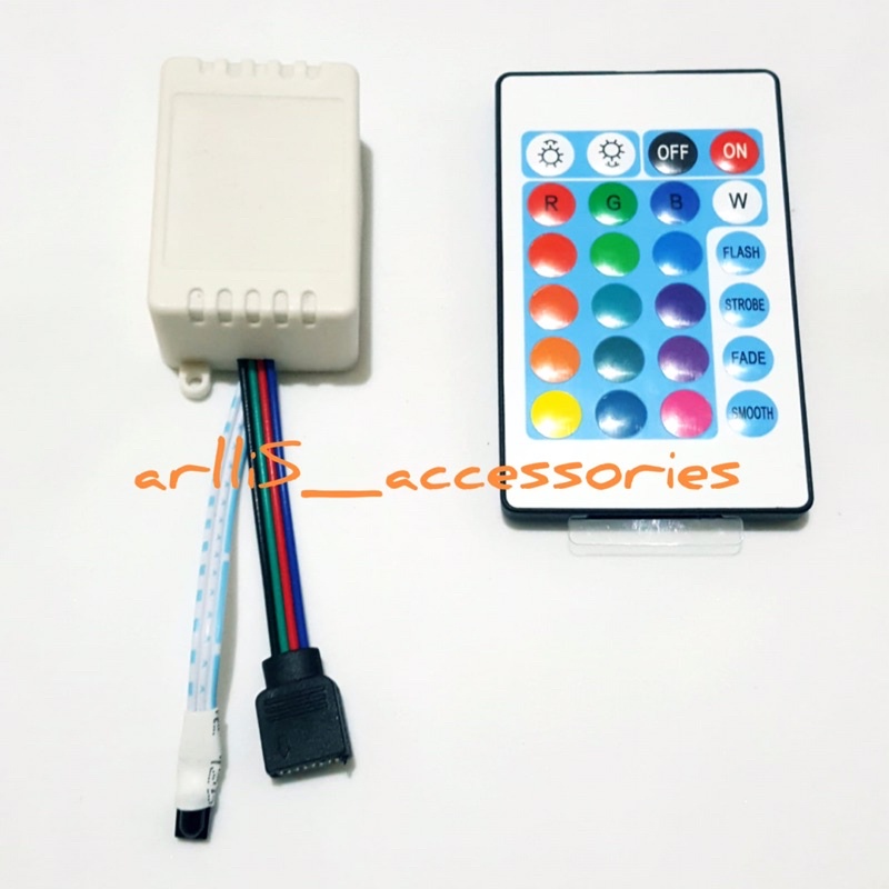 Jual Modul Remote RGB Controller Led Strip 3528 2853 5050 - 1 SET ...