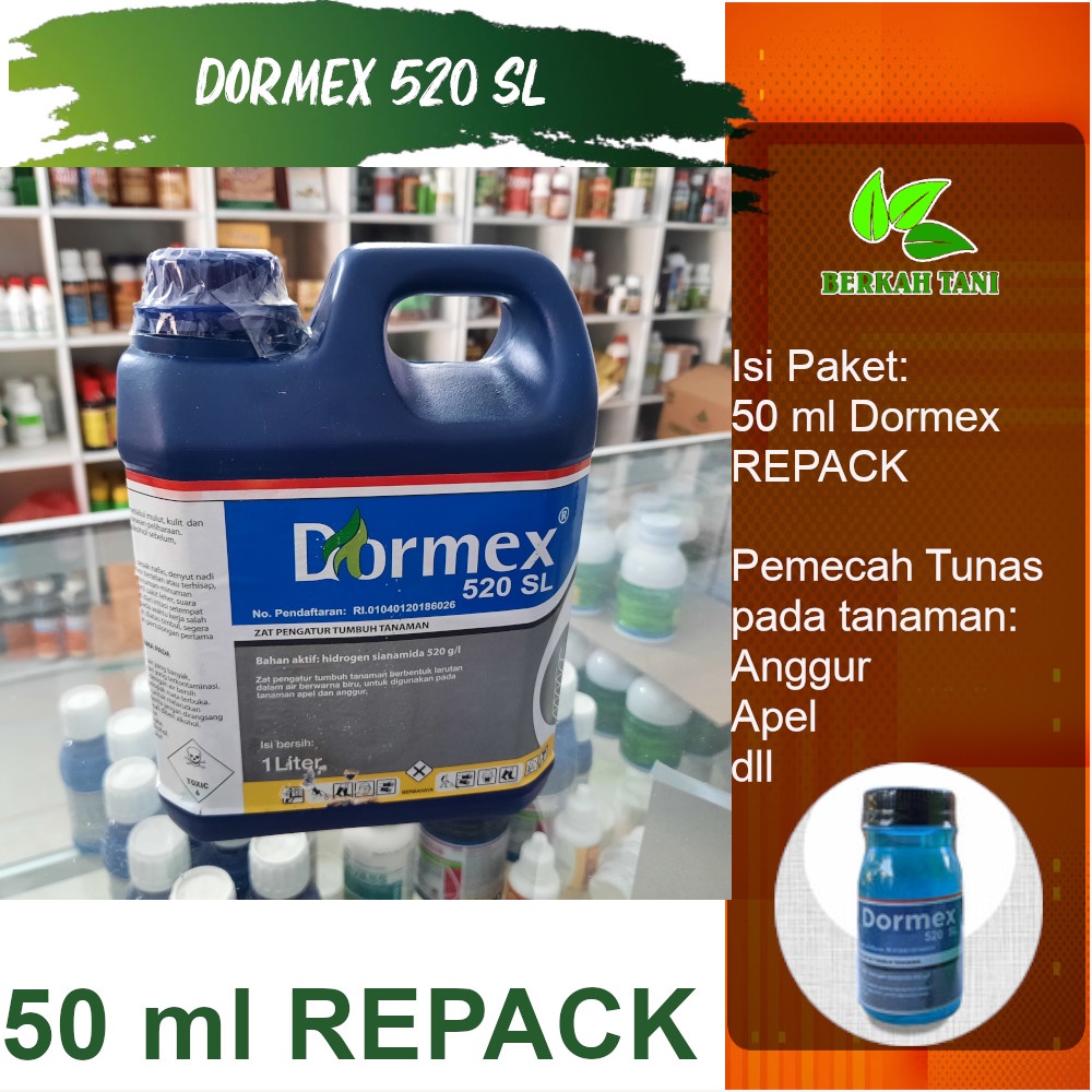 Jual Dormex 520sl 50 ml hydrogen cyanamide hidrogen sianamida | Shopee Indonesia