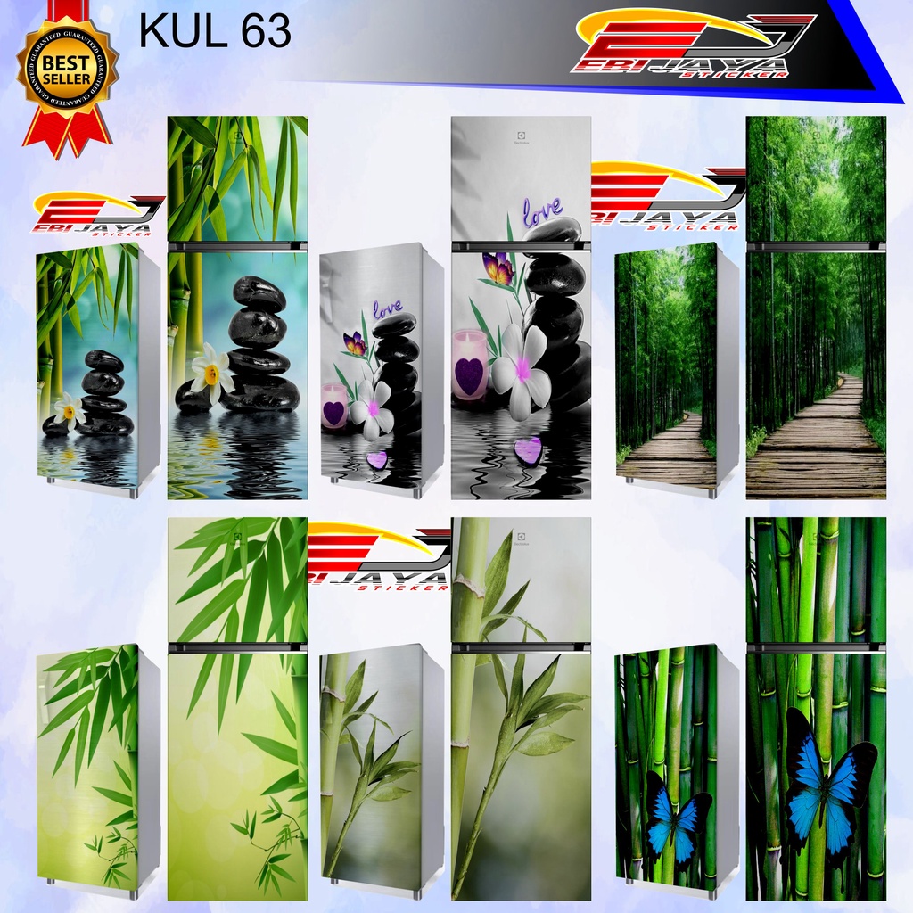 Jual STIKER KULKAS 1 PINTU DAN 2 PINTU / STIKER MAGICOM / STIKER KULKAS ...