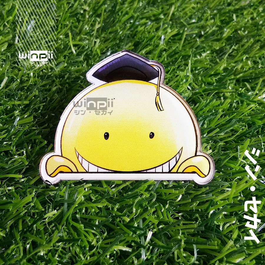Jual Pin Akrilik Koro Sensei Anime Assassination Classroom | Shopee ...
