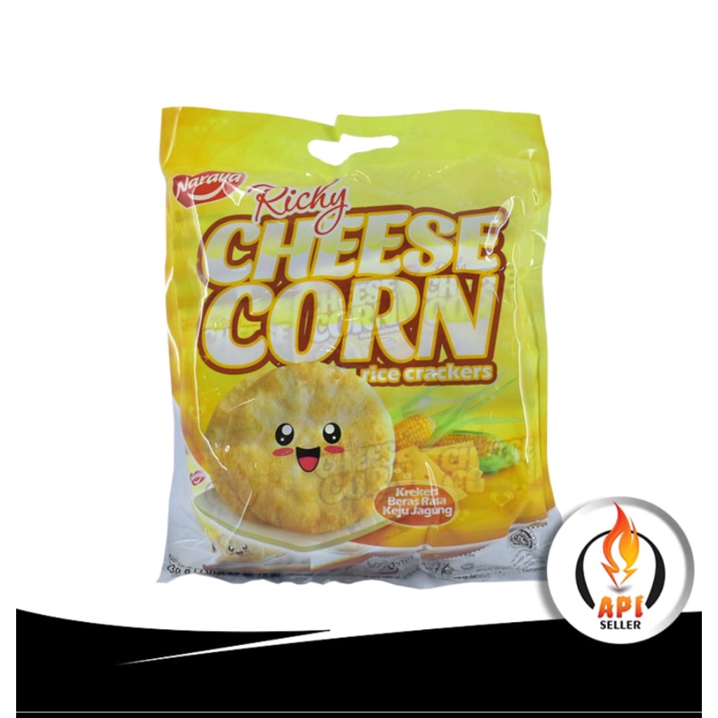 Jual Naraya Richy Crackers Cheese Corn(Large) | Shopee Indonesia