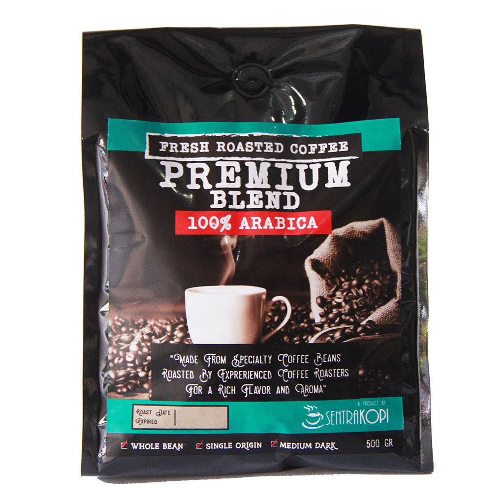 Jual Arabica Premium Blend Coffee 500 Gram - Kopi Bubuk / Biji Arabika ...