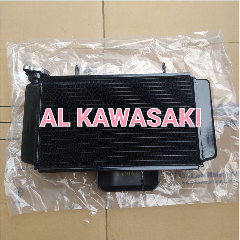 Jual radiator assy radiator set plus kipas ninja rr mono z250sl z 250 ...