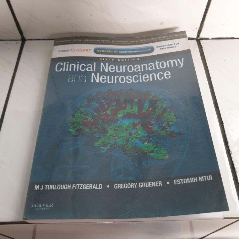 Jual Clinical Neuroanatomy and Neuroscience Fitzgerald 6th Edition ...