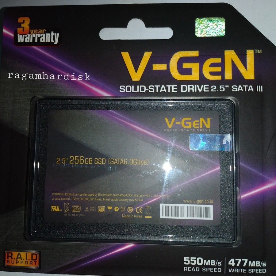 Jual SSD VGen 256GB Include Windows & Game | Shopee Indonesia