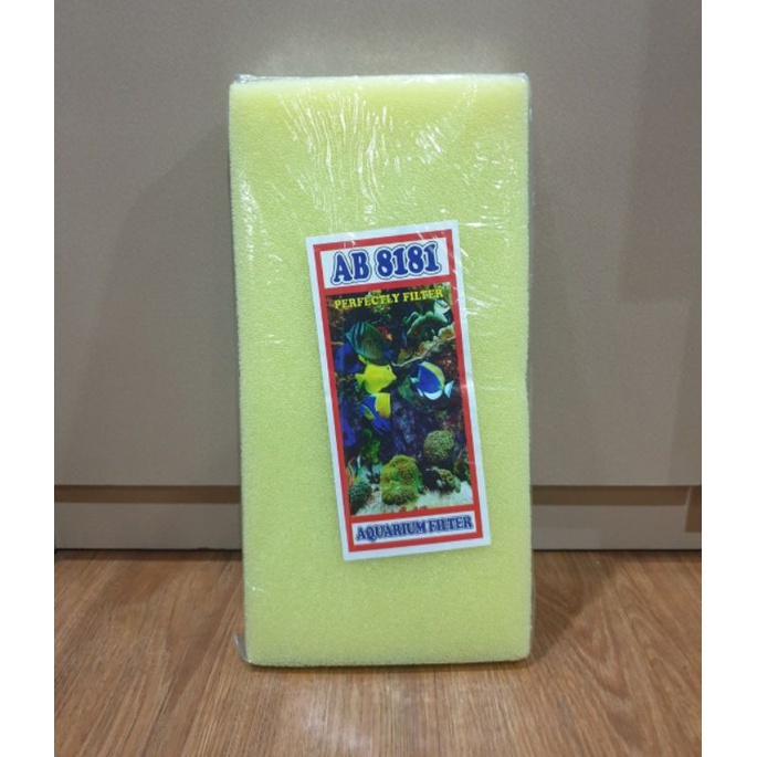 Jual Biofoam Busa Filter Aquarium 2 Lapis AB8181 Perfectly Filter 25x40 ...