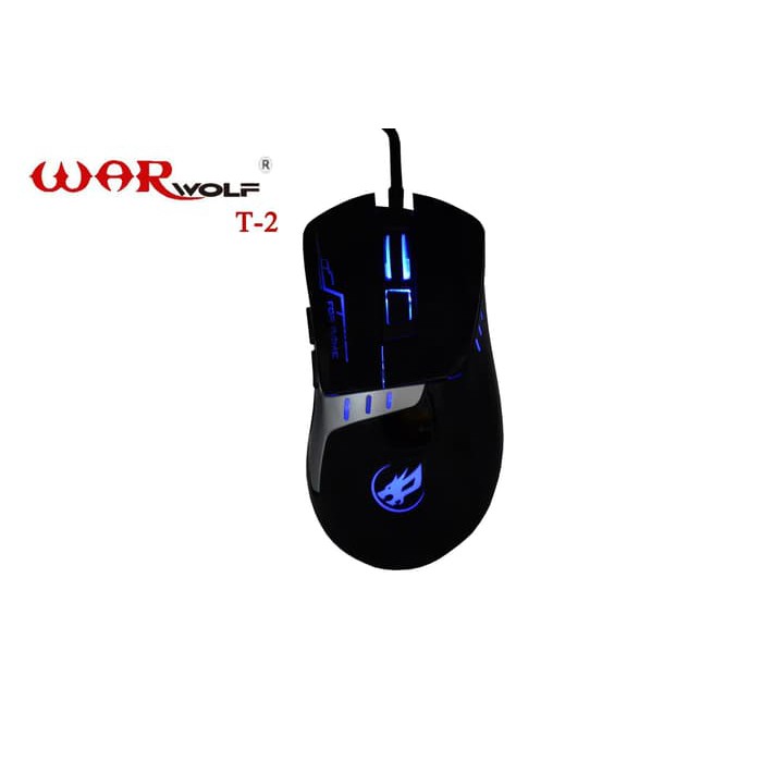 Jual MOUSE GAMING WARWOLF T-2 WARNA PUTIH/GAMING MOUSE/MOUSE | Shopee ...
