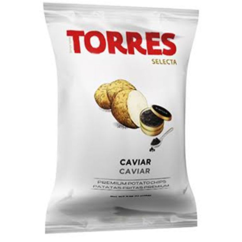 Jual Torres Selecta Caviar Potato Chips 40g dan 110g / Keripik Kentang ...