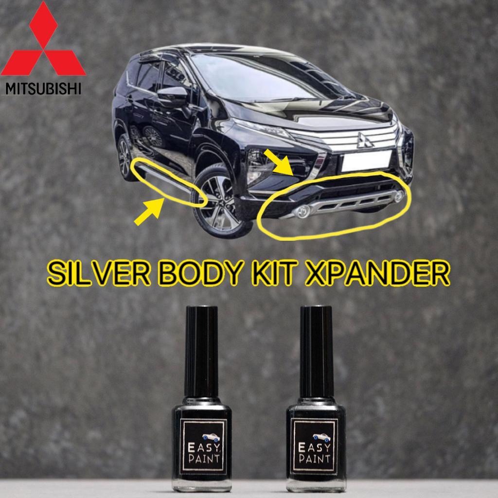 Jual Cat Oles Silver Metalic Body Kit Bumper Mitsubishi Xpander Side ...
