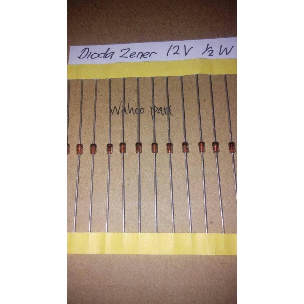 Jual Dioda Zener 12V/ 1/2 Watt Wahooo Ayo Order | Shopee Indonesia