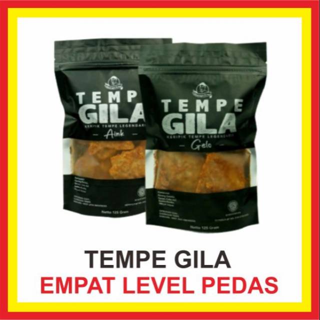 Jual Snack Cemilan TEMPE GILA | Shopee Indonesia