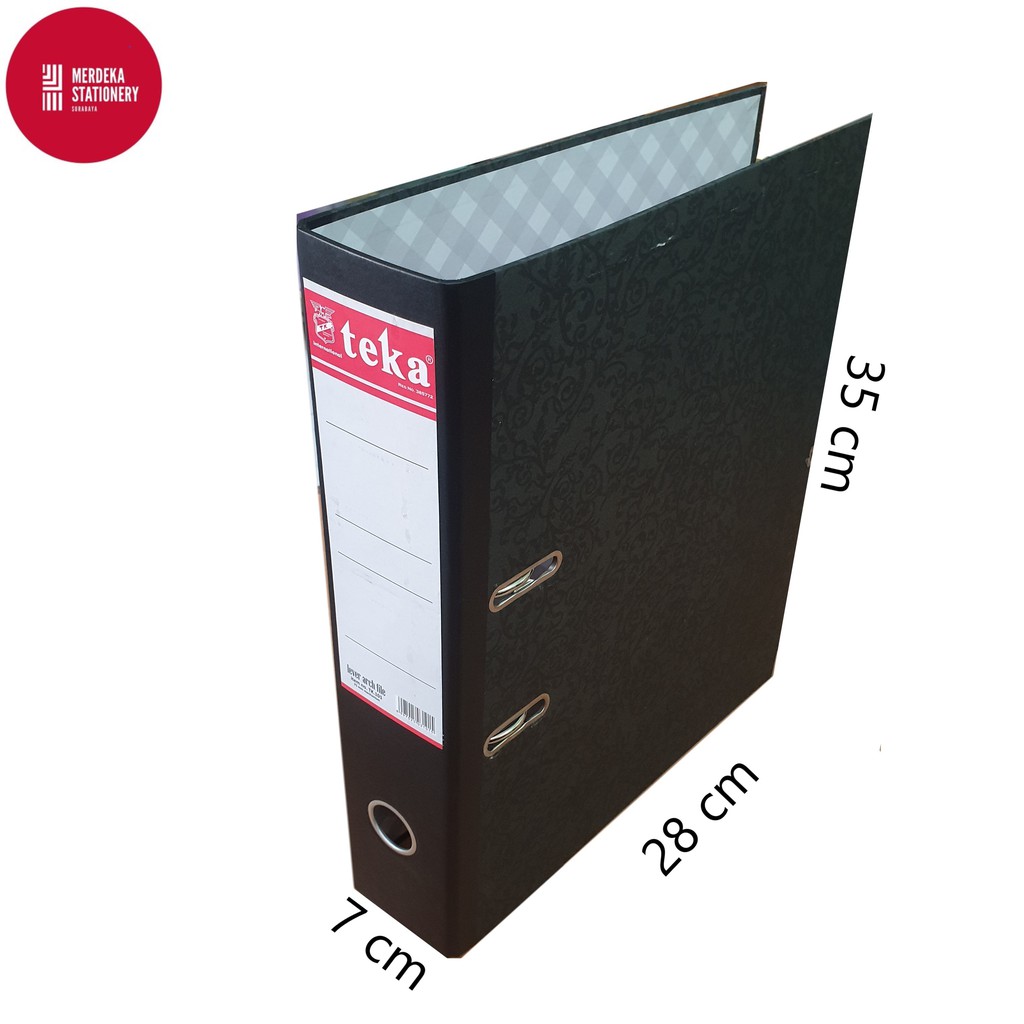 Jual Ordner/Odner/Otner/Organizer/Map Folio/F4 Teka Merah Hard Cover ...