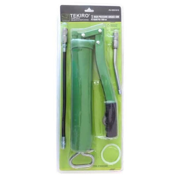 Jual Grease Gun / Pispot Gemuk Manual Tangan 500 cc Tekiro | Shopee ...