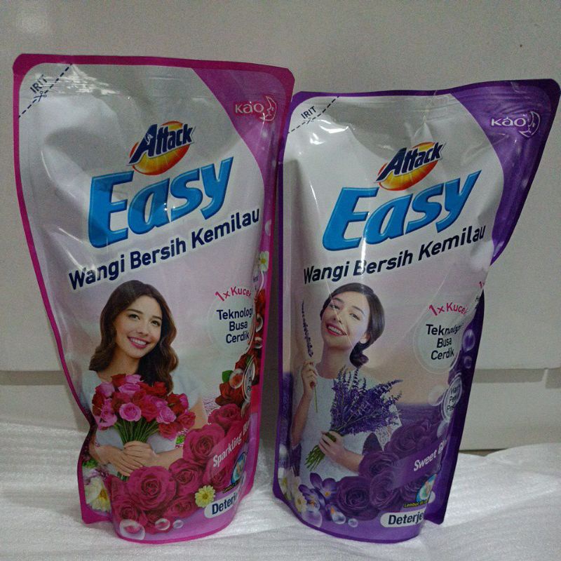 Jual Attack Easy Detergent Cair 750ml | Shopee Indonesia