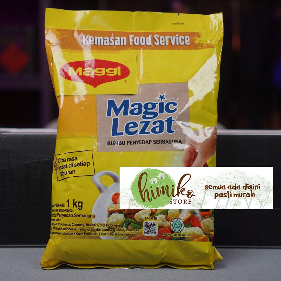 Jual Maggi Magic Lezat 1 Kg - 1Kg Penyedap Kemasan Praktis | Shopee ...