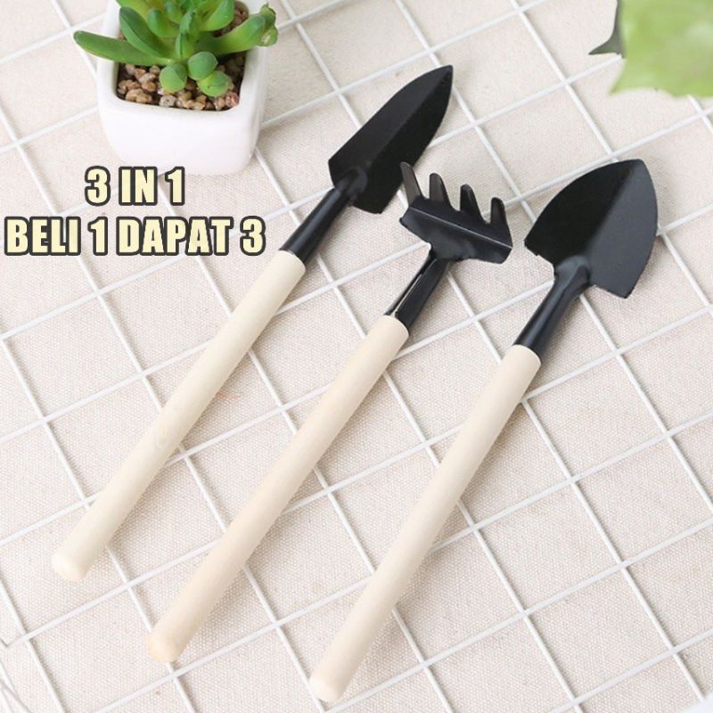 Jual PAKET SEKOP MINI 3 IN 1 - BELI 1 DAPAT 3 Alat Berkebun Praktis ...