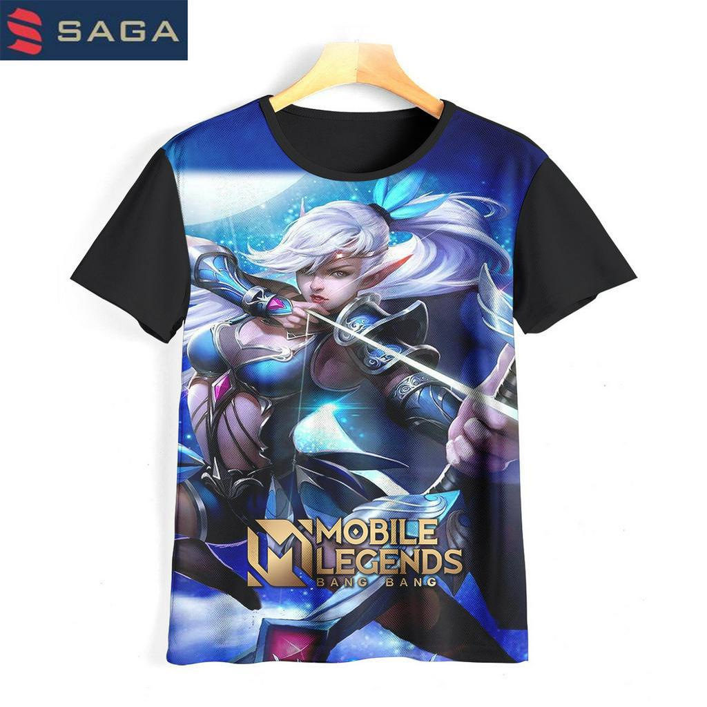 Jual Kaos Anak Mobile Legend Miya Baju Kartun Tv Animasi Baju 3D Permainan Mobile Legends Miya ...