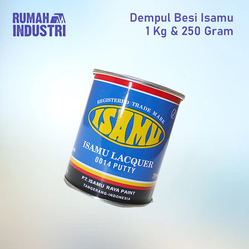 Jual TOP! Dempul Kayu Besi Cat Lacquer Isamu 250gr & 1 Kg | Shopee ...