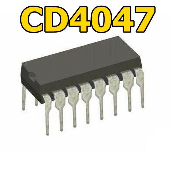 Jual Siap Kirim Cd4047 Cd4047B Cd4047Be Low Power Monostable Astable ...