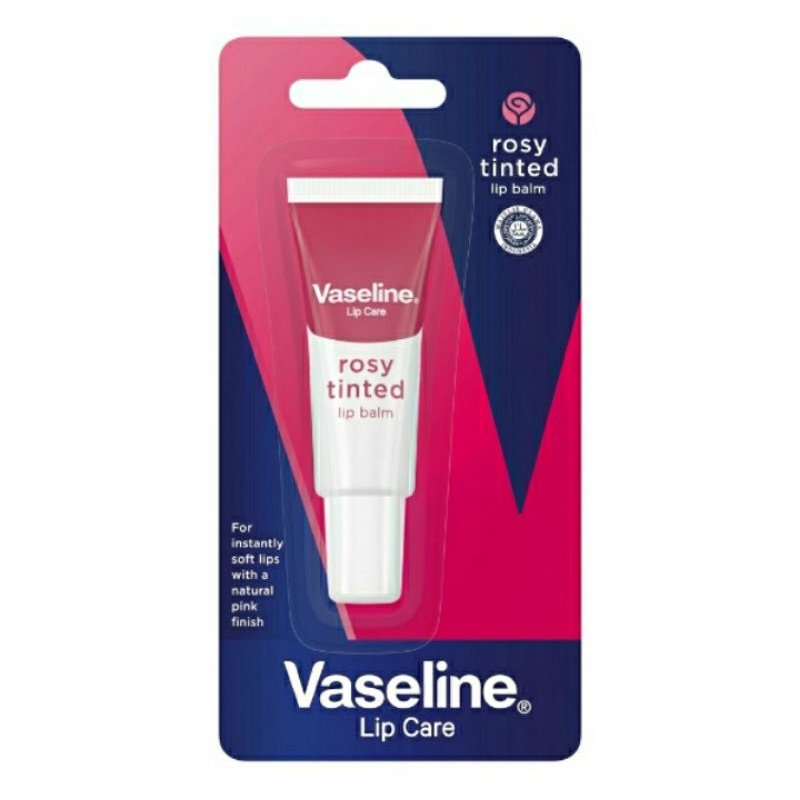 Jual VASELINE LIP CARE ROSY TINTED LIP BALM 10gr | Shopee Indonesia