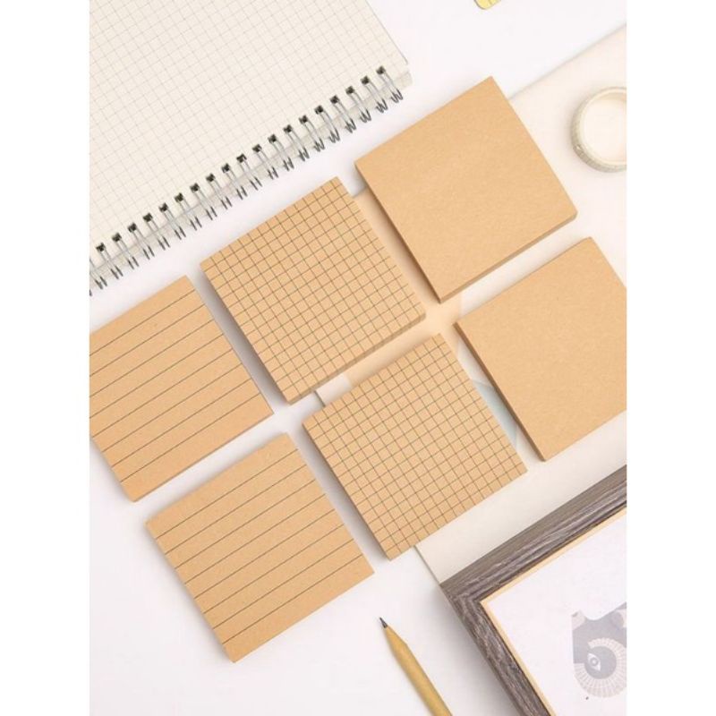 Jual SIMPLE MEMO STICKY NOTES PLAIN | Shopee Indonesia