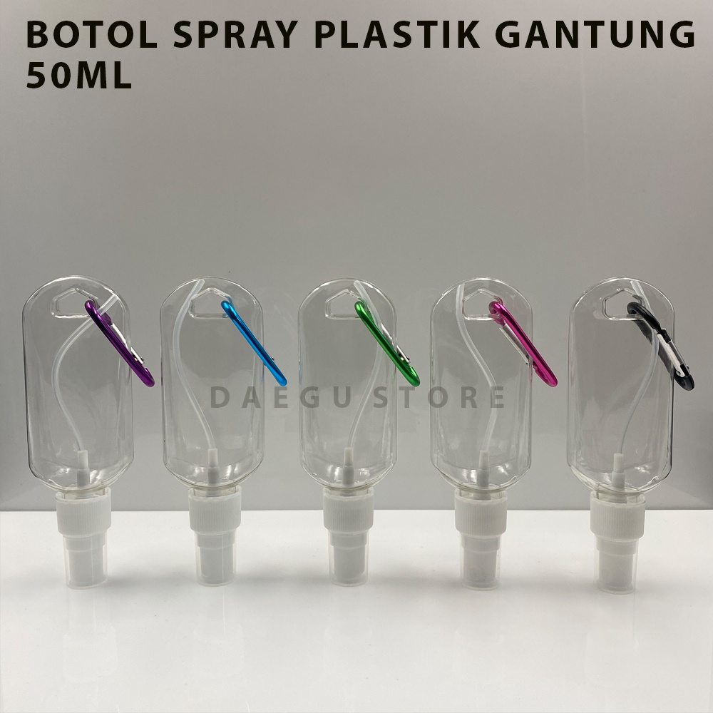 Jual Botol Plastik Spray 50ml Model Gantung Botol Hand Sanitizer ...