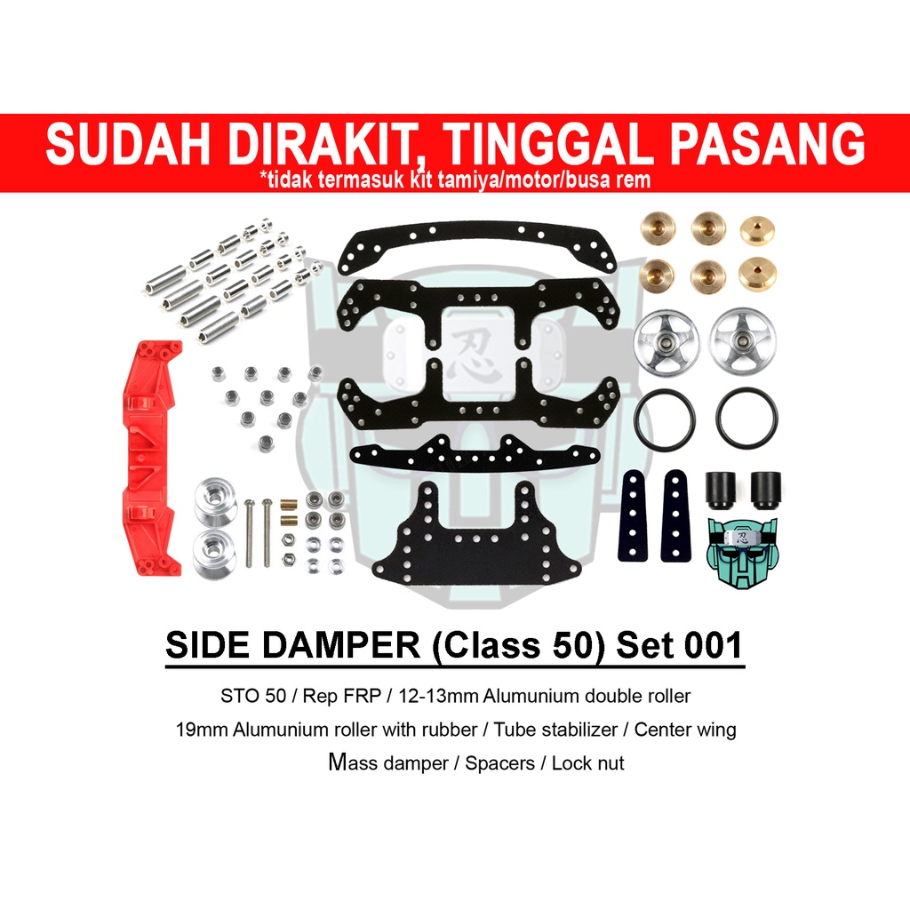 Jual SIDE DAMPER CLASS 50 Bumper Set - 001 | S2 FM-A VZ SXX AR | Shopee ...